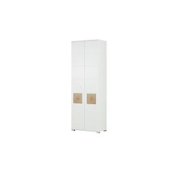M&ouml;bel Kraft Garderobenschrank wei&szlig; Ma&szlig;e (cm): B: 70 H: 203 T: 40.0 &raquo; M&ouml;bel Kraft