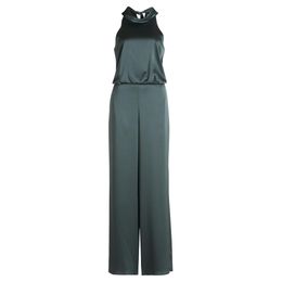 Jumpsuit Vera Mont "Jumpsuit mit Taschen", Damen, Gr. 44, EURO, gr&uuml;n (grau olive), Obermaterial: 98% Polyester Pol. recyc.. 2% Elasthan EL., Overalls Jumpsuit