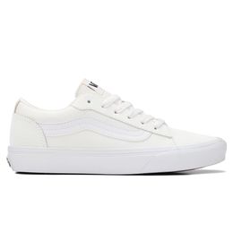 Sneaker Vans "Vero LS", Damen, Gr. 36,5, wei&szlig;, wei&szlig;, Textil, Schuhe Sneaker, Double Lacing - Doppelschn&uuml;rung