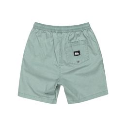 Bermudas Quiksilver "Taxer Youth 15", Jungen, Gr. 10, gr&uuml;n (chinois gr&uuml;n), Obermaterial: 98% Walkfrottier, 2% Elasthan;, Hosen Bermudas