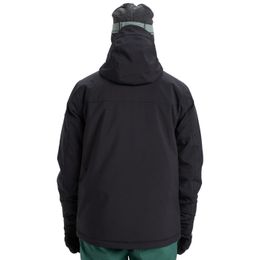 Snowboardjacke Quiksilver "Titano", Herren, Gr. M, schwarz, Obermaterial: 100% Microfaser;, Jacken Snowboardjacke