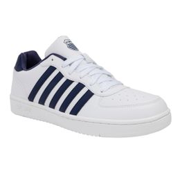 Sneaker K-Swiss "COURT KALI", Herren, Gr. 40, wei&szlig;, indigo, Synthetik, Schuhe Sneaker