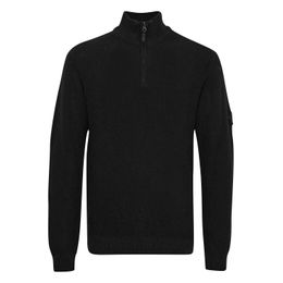 Troyer INDICODE "Troyer IDRevillan", Damen, Gr. S, schwarz, Obermaterial: 46% Baumwolle CO recyc.. 34% Baumwolle CO. 20% Polyester PES., Pullover Troyer