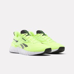 Trainingsschuh Reebok "NANO GYM", Herren, Gr. 45, digital lime, schwarz, Synthetik, Textil, Schuhe Trainingsschuh