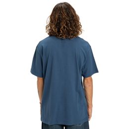 T-Shirt DC Shoes "DC Corpo", Herren, Gr. XL, blau (schwarz denim), Obermaterial: 75% Walkfrottier, 25% Walkfrottier;, Shirts T-Shirt