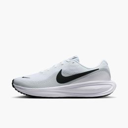 Laufschuh Nike "Revolution 8", Herren, Gr. 47, wei&szlig;, schwarz, pure platinum, Synthetik, Textil, Schuhe Laufschuh, sportlicher Stil, leicht profiliertes Sohlenmuster, Gummilaufsohle