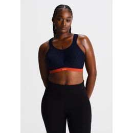 Sport-BH Shock Absorber "ACTIVE D+CLASSIC SN109 SA D+MAX BRA", Damen, Gr. 90, Cup F, blau (nny, ns), Obermaterial: 57% Polyamid, 39% Polyester, 4% Elasthan, BHs Sport-BH, f&uuml;r Teens, sportlicher Stil, f&uuml;r sportliche Aktivit&auml;ten