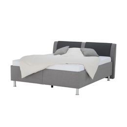 vanDoorn Polsterbett - grau - Materialmix - 192 cm - 98 cm - M&ouml;bel Kraft