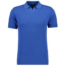 Ragman Herren Rundhalspullover, blau, Gr. XL, Feinstrick, 100% Baumwolle, Pullover