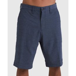 2-in-1-Shorts Billabong "Crossfire", Herren, Gr. 31SM, blau (navy), Obermaterial:64% Microfaser, 22% Walkfrottier, 8% Elasthan, 6% Polyamid;, Hosen 2-in-1-Shorts