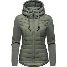 Outdoorjacke Ragwear "Outdoorjacke Sandrra", Damen, Gr. 4XL, gr&uuml;n (olive), Obermaterial: 100% Polyester PES. Obermaterial: 100% Baumwolle CO. Futter: 100% Polyester PES. 100% Polyester PES., Jacken Outdoorjacke