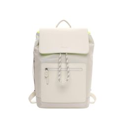 Rucksack Tamaris "Rucksack TAS Katja", Damen, Gr. B/H/T: 34cm x 44cm x 17cm, beige (beige 400), Polyester, Rucks&auml;cke Rucksack