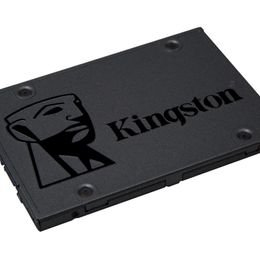 Kingston interne SSD "A400 480GB", schwarz, 480 GB, Schreibgeschwindigkeitmaximal 450 MB/s Lesegeschwindigkeitmaximal 500 MB/s, Festplatten, interne SSD