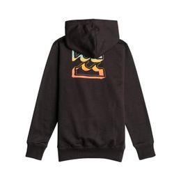 Hoodie Billabong "Crayon Wave", Jungen, Gr. S, schwarz, Obermaterial:60% Microfaser, 40% Walkfrottier;, Sweatshirts Hoodie