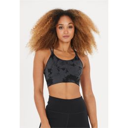 ENDURANCE ATHLECIA ATHLECIA Damen Sport-BH "Theresa", Gr. S, grau, 93% Polyamid, 7% Elasthan, unifarben, BHs, im nahtlosen Design mit Crossback-Tr&auml;gern