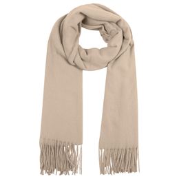 Modeschal Capelli New York, Damen, beige, Obermaterial: 100% Polyester, Modet&uuml;cher Modeschal