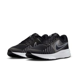 Laufschuh Nike "Run Defy", Damen, Gr. 43, schwarz-wei&szlig; (schwarz, wei&szlig;, wolf grau), Textil, Schuhe Laufschuh