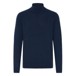 !Solid Rollkragenpullover SOLID "Rollkragenpullover SDAkalmo", Herren, Gr. 3XL, blau (insignia blau), Obermaterial: 70% Baumwolle CO recyc.. 30% Polyester Pol. recyc.., Pullover Rollkragenpullover