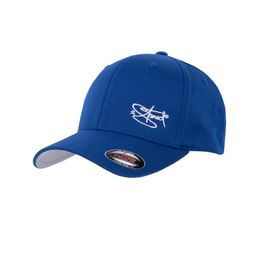 2stoned Cap 'Flexfit Wooly Combed Classic' male Blue size 58-61