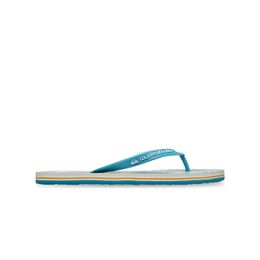 Sandale Quiksilver "Molokai Art", Herren, Gr. 7(40), aqua sundown, Obermaterial:Obermaterial: 100% Synthetik, Futter: 100% Synthetik, Laufsohle: 100% Schwammgummi;, Schuhe Sandale