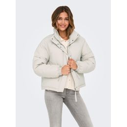 Jacqueline de Yong Steppjacke JDY "JDYFREY FLOTTE SHORT JACKET OTW YFM NOOS", Damen, Gr. XL, gelb (moonbeam), Web, Obermaterial: 100% Polyester, unifarben, Jacken Steppjacke