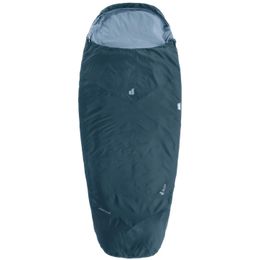 Schlafsack Deuter "DREAMLITE 15C/59F", nautic, breeze, Schlafs&auml;cke, B/L: 75cm x 200cm, Obermaterial: 100% Polyester, Schlafsack, eif&ouml;rmiger Komfortschnitt, mit Konturkapuze und Kordelzug, L:200cm