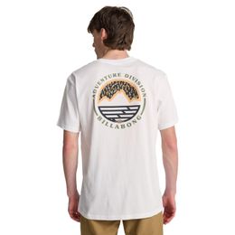 T-Shirt Billabong "Rockies", Herren, Gr. M, wei&szlig;, Obermaterial: 100% Walkfrottier;, Shirts T-Shirt