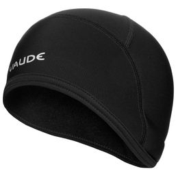 Unterhelmm&uuml;tze Vaude "BIKE WARM CAP", Gr. XS (50/52), schwarz, Materialmix, unifarben, M&uuml;tzen Unterhelmm&uuml;tze, sportlicher Stil, aus Polyester und Elasthan, mit Logodruck