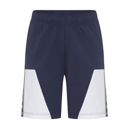 Sweatshorts Champion "Sports-inspired Interlock Shorts with Tape detailing", Herren, Gr. XXL, N-Gr, nava, wht, Obermaterial: 82% Baumwolle, 18% Polyester, Hosen Sweatshorts, mit Rei&szlig;verschluss, sportlich