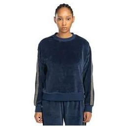 Sweatshirt Element "Sanden", Damen, Gr. S, blau (blau nights), Obermaterial: 75% Walkfrottier, 20% Microfaser, 5% Elasthan;, Sweatshirts Sweatshirt