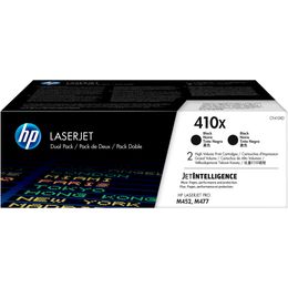 HP Tonerkartusche "HP original Toner 410 Gr&ouml;&szlig;e A+X, Farben B/C/M/Y", schwarz (schwarz 3), Tonerpatronen, Tonerkartusche