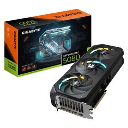 Gigabyte Grafikkarte "GeForce RTX 5080 GAMING OC 16G Grafikkarte - 16GB GDDR7, 256 Bit, PCI-", ohne farbbezeichnung, Grafikkarten, Grafikkarte
