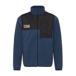 Fleecejacke Blend "Fleecejacke BHMas", Herren, Gr. S, blau (marineblaus), Obermaterial: 100% Polyester PES., Jacken Fleecejacke