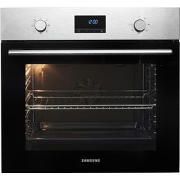 Samsung Einbaubackofen "NV68A1140BS", Energieeffizienz: A, grau (silberfarben), B:59,5cm H:59,5cm T:57cm, Back&ouml;fen, Sauberkeit von ganz allein. Dank katalytischer R&uuml;ckwand, Einbaubackofen
