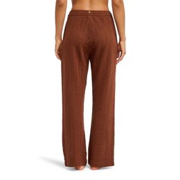 Strandhose Roxy "Mood Moving", Damen, Gr. XL, cappuccino, Obermaterial: 50% Walkfrottier, 50% Microfaser;, Hosen Strandhose