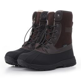 Winterboots Luhta "TUTTU MS", Damen, Gr. 42, braun, Synthetik, Textil, Schuhe Winterboots, wasserdicht, gef&uuml;ttert, mit Gummilaufsohle, mit Schnellverschluss