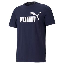 Puma Essential T-Shirt Bekleidung Herren blau