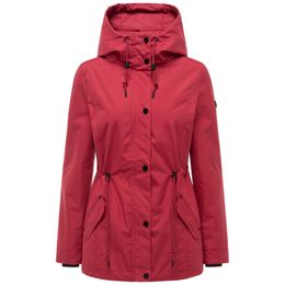 Outdoorjacke Marikoo "Marikoo Bonbonparty Damenjacke N124", Damen, Gr. 3XL, rot (velvet rot), Obermaterial: 100% Polyester PES., Jacken Outdoorjacke