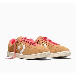 Sneaker Converse "ALL STAR CLASSIC TRAINER SUEDE", Damen, Gr. 37, honey stick, cherry balm, egret, Leder, Schuhe Sneaker