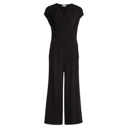 Jumpsuit Vera Mont "Jumpsuit in 7/8 L&auml;nge", Damen, Gr. 40, EURO, schwarz, Obermaterial: 95% Polyester PES. 5% Elasthan EL., Overalls Jumpsuit
