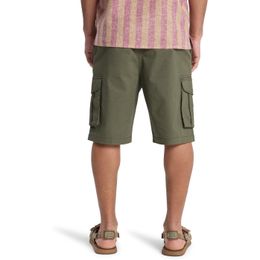 Cargoshorts Quiksilver "MW Cargo", Herren, Gr. 38(XXL), grape leaf, Obermaterial: 98% Walkfrottier, 2% Elasthan;, Hosen Cargoshorts