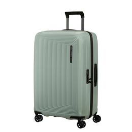 Hartschalen-Trolley Samsonite "NUON, verschiedene Gr&ouml;&szlig;en und Farben", Damen, Gr. B/H/T: 45cm x 69cm x 28cm 79 l, mineral gr&uuml;n, Polycarbonat, unifarben, Koffer Hartschalen-Trolley, Hartschalen-Koffer TSA-Zahlenschloss Volumenerweiterung bei S/XL
