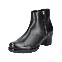 Gabor COMFORT Damen Stiefelette "Gabor Comfort Stiefelette Nappaleder", Gr. 38, schwarz, Nappaleder, Schuhe