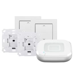 homematic IP Smart-Home-Station "Starter Set Rollladensteuerung", wei&szlig;, B:15,9cm H:10,6cm T:32,5cm, Smart-Home-Stationen, Smart-Home-Station