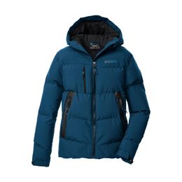 Steppjacke Killtec "KOW 239 BYS QLTD JCKT", Jungen, Gr. 116, blau (dunkelblau), Obermaterial: 100% Polyester;Futter: 100% Polyester;Futter 2:;F&uuml;llung: 100% Polyester, Jacken Steppjacke, Winddichte, wasserabweisende Kinderjacke mit verstellbaren B&uuml;ndchen