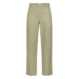 Leinenhose Casual Friday "Leinenhose CFPandrup", Damen, Gr. 33, L&auml;nge 30, braun (mermaid), Obermaterial: 100% Leinen LI., Hosen Leinenhose