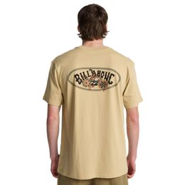 T-Shirt Billabong "Orbit Arch", Herren, Gr. S, caslte rock, Obermaterial: 100% Walkfrottier;, Shirts T-Shirt