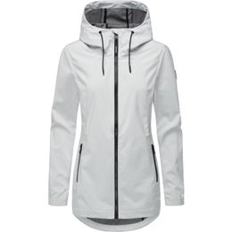 Parka Ragwear "Kurzmantel Zuzka Sport", Damen, Gr. 4XL, wei&szlig; (sanftes wei&szlig;), Obermaterial: 100% Polyester PES. Obermaterial: Futter: 100% Polyester PES., Jacken Parka