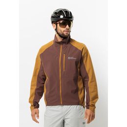 Jack Wolfskin Herren Funktionsjacke "GRAVEX 2.5L JKT M", braun, Gr. L, OBERSTOFF: 100% POLYESTER Futter: 100% POLYESTER, Jacken