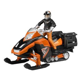 Bruder Bruder 63101 bworld Snowmobil mit Fahrer + Ausstattung